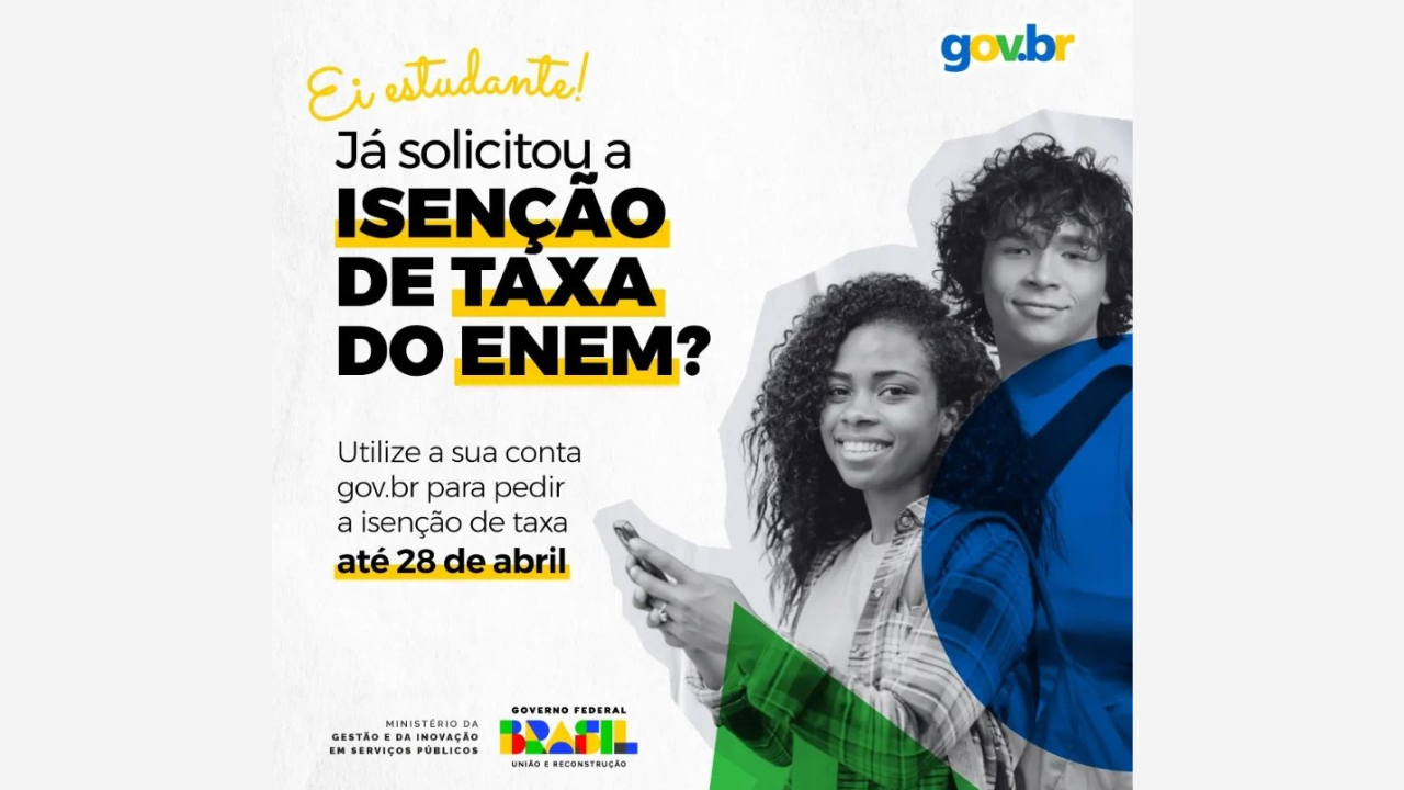 Ei Estudante! Já solicitou sua isenção da taxa do Enem 2023? Veja o ... Ei Estudante! Já solicitou sua isenção da taxa do Enem 2023? Veja o ...