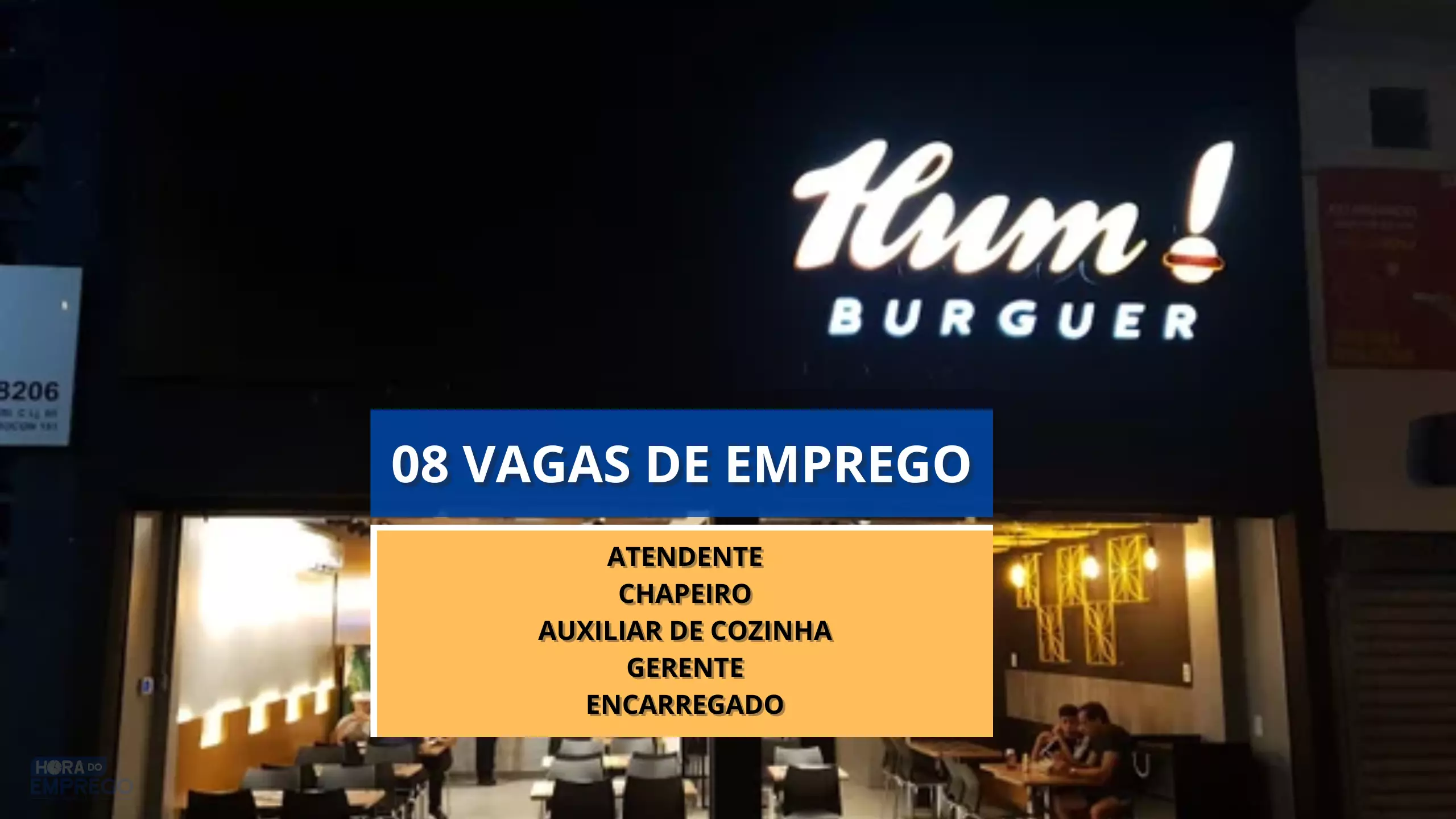 HUM BURGUER Abre PROCESSO SELETIVO para diversas vagas de emprego; Veja ...